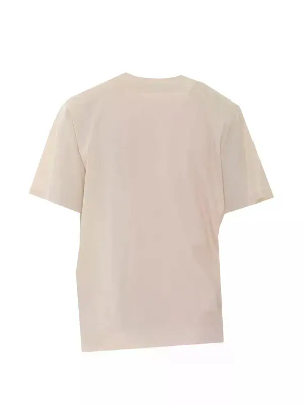 MAISON MARGIELA Numeric Logo Draped T-shirt