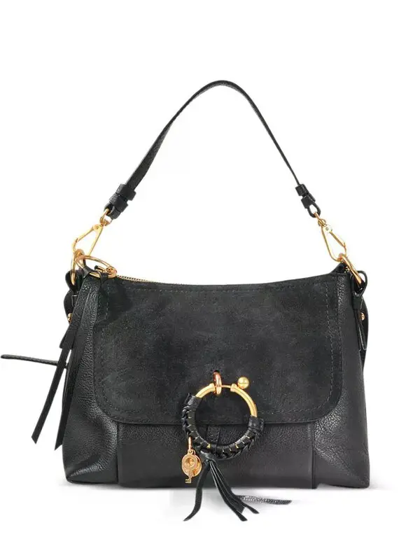 See By Chloé Joan Hobo Leather Shoulder Bag - Black