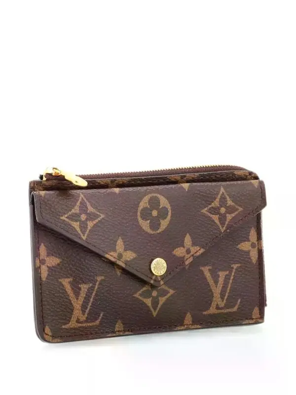 LOUIS VUITTON Recto Verso Monogram Canvas Card Holder - Brown