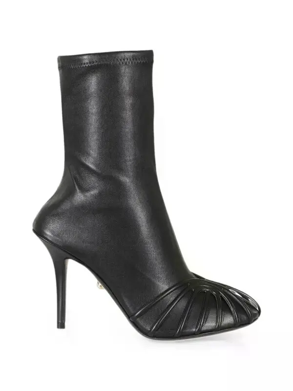 ALEVI MILANO Karen Caged Ankle Boots - Black