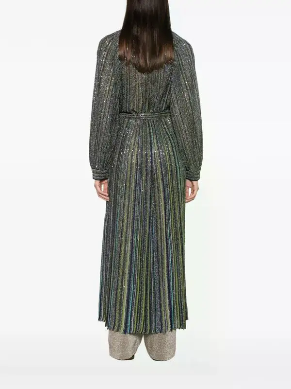 Missoni Sequin-embellished Striped Cardigan