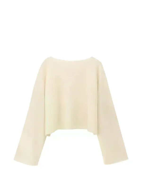 TAIGA TAKAHASHI Cashmere Bateau Neck Sweater