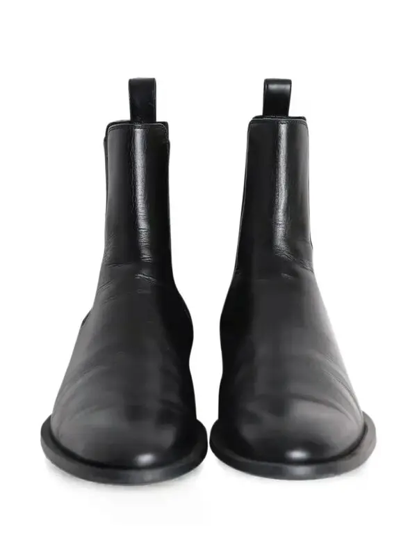 Balenciaga Midnight Chelsea Leather Boots