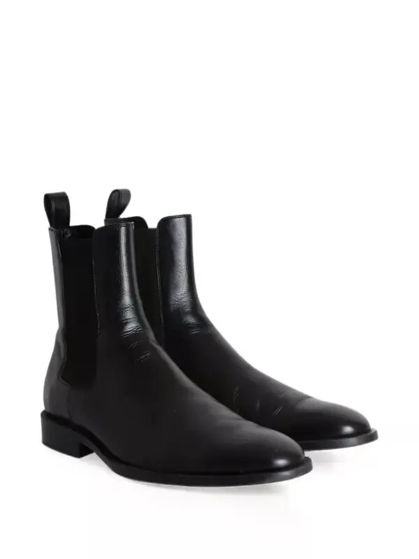 Balenciaga Midnight Chelsea Leather Boots