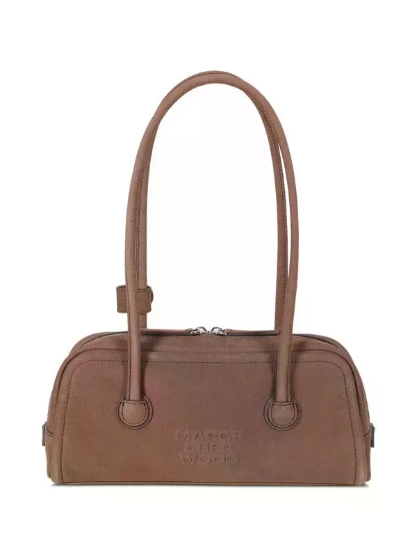 MARGESHERWOOD Nubuck Leather Clutch Bag