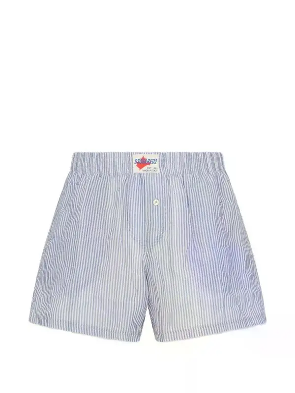 Dsquared2 Striped Boxers - Blue