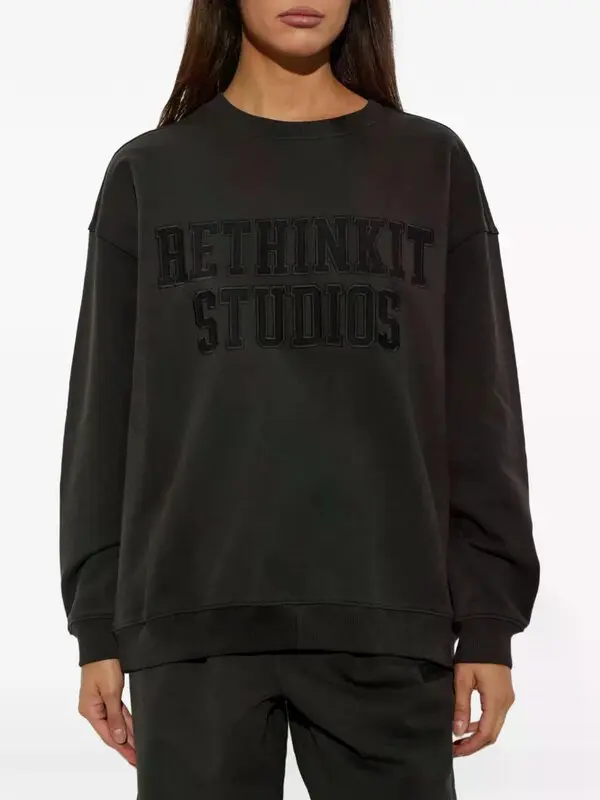 RETHINKIT STUDIOS Logo-embroidered Sweatshirt