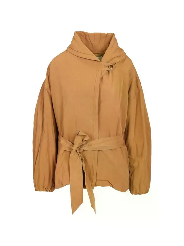 Isabel Marant Étoile Volinda Cotton Short Trench Jacket - Brown