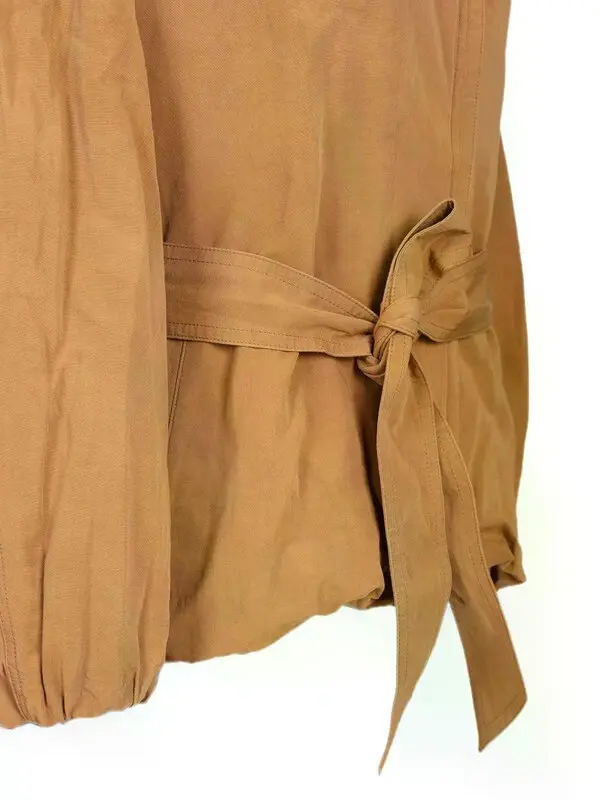 Isabel Marant Étoile Volinda Cotton Short Trench Jacket - Brown