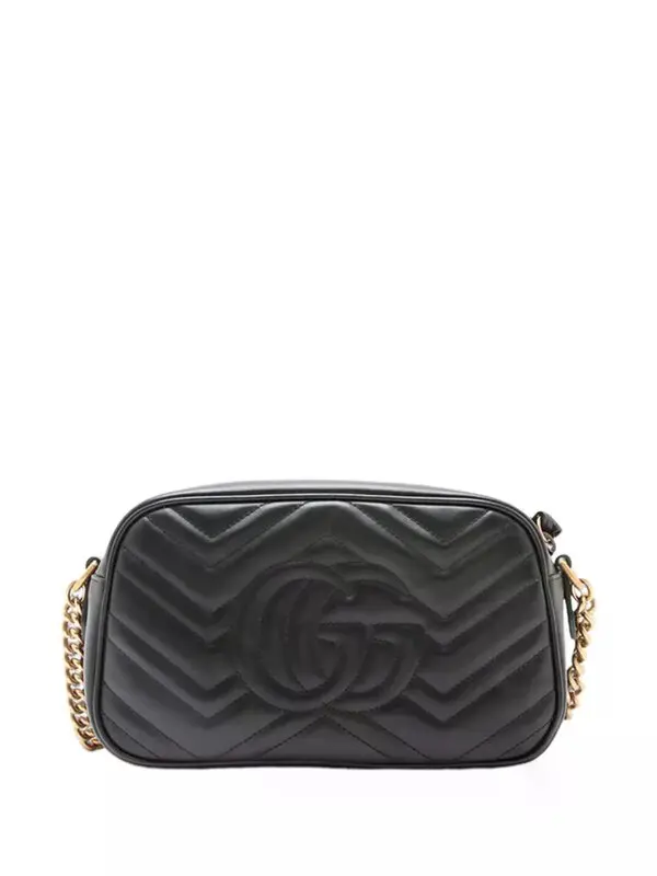Gucci Gg Marmont Matelassé Calfskin Crossbody Bag