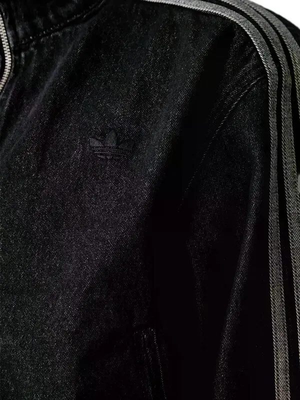 Adidas Side-stripe Denim Jacket