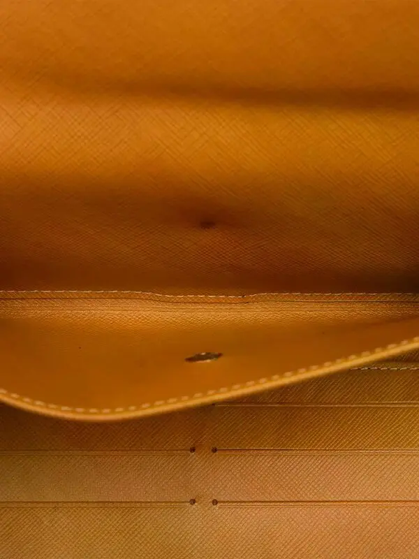 LOUIS VUITTON 2003 Monogram Mini Lin Porte Tresor International Wallet Long Wallets