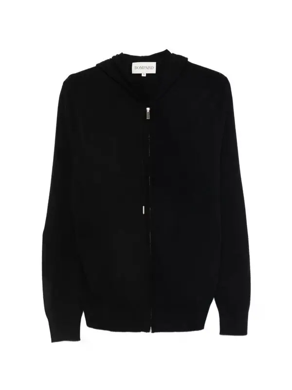 Eric Bompard Zip-up Hoodie - Black