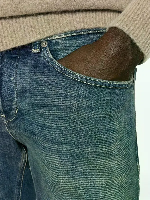 DONDUP Slim-fit Faded Jeans