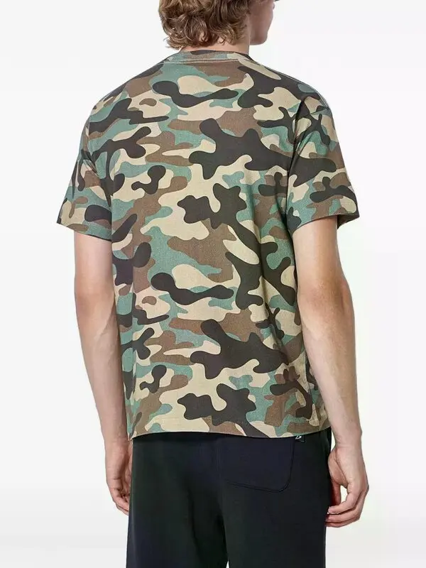 BOTT Flail Camouflage-print Logo-motif T-shirt