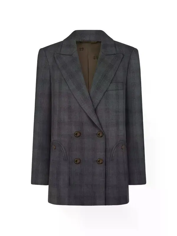 BLAZÉ MILANO Bravado Everyday Double-breasted Blazer - Grey
