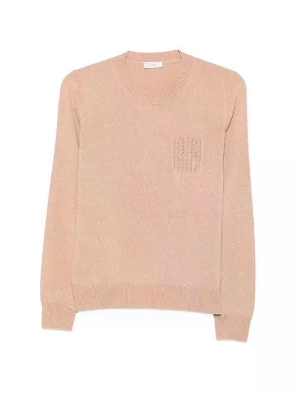 Peserico Embellished Detail Sweater - Neutrals