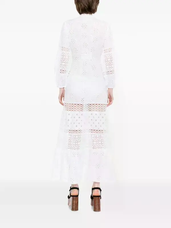 Temptation Positano Maxi Broderie Anglaise Dress