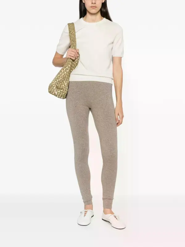 Eric Bompard Cashmere Short-sleeve Crew-neck Top