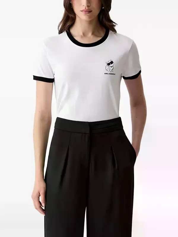 Karl Lagerfeld Ikon Regular-fit T-shirt - White