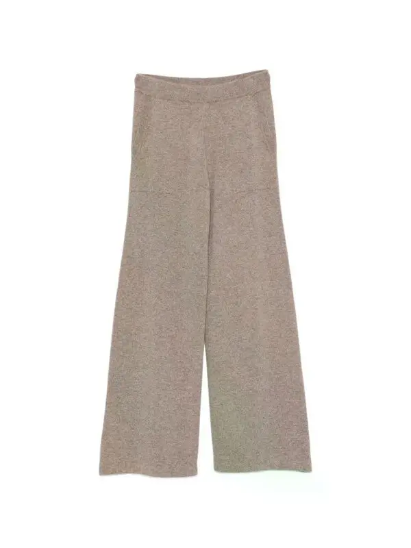 Eric Bompard Cashmere Wide-leg Palazzo Pants - Neutrals