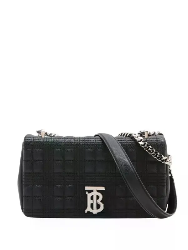 Burberry 2018-2023 Small Quilted Lambskin Lola Crossbody Bag - Black
