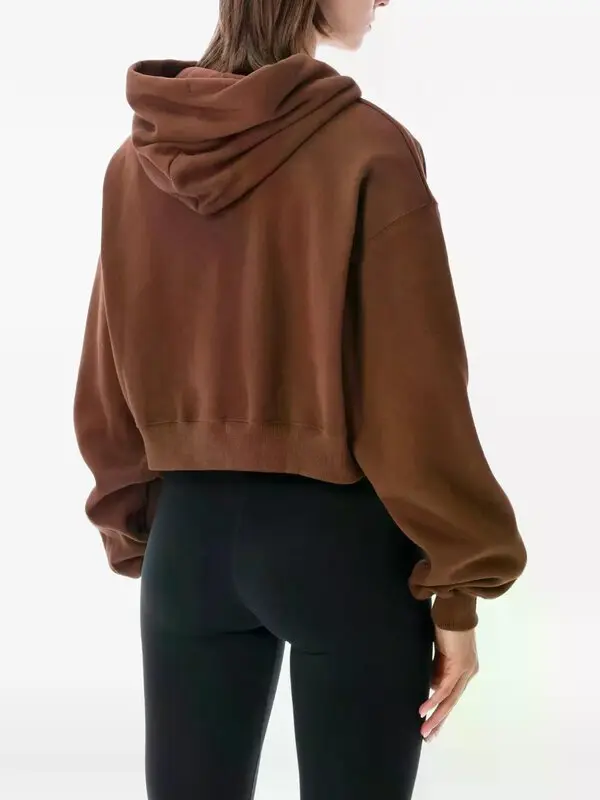 Nike Logo-embroidered Zip-up Hoodie