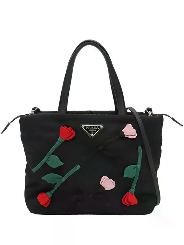 Prada 2013-2026 Tessuto Roses Satchel