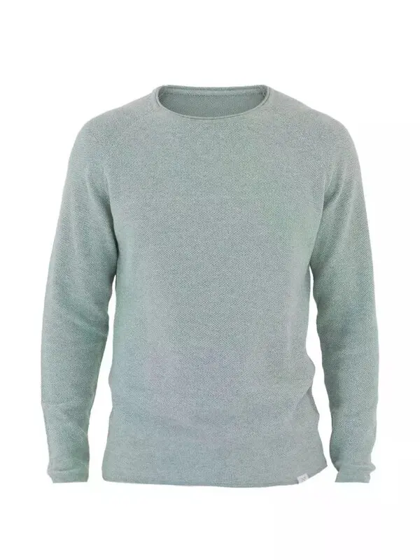 NOWADAYS Honeycomb Crew-neck Sweater - Green