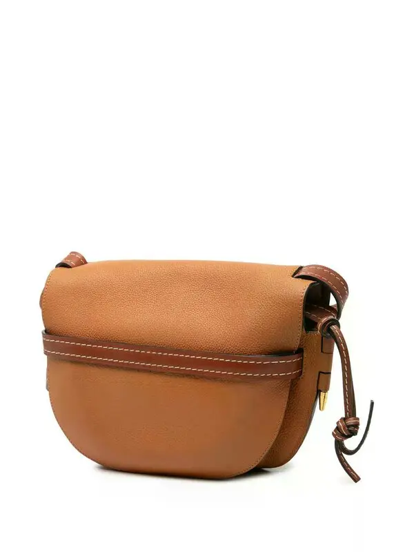 Loewe 2018 Small Leather Gate Crossbody Bag