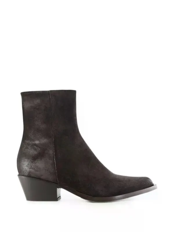 NOTABENE Lucy Pointed-toe Ankle Boots - Brown