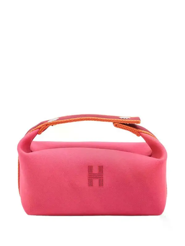 Hermès 2010-2026 Small Toile Bride A Brac Case Vanity Bag