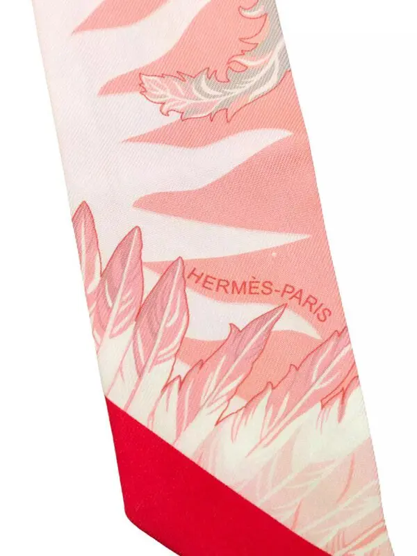 Hermès 2000-2026 Cheval Phoenix Silk Twilly Scarf Scarves