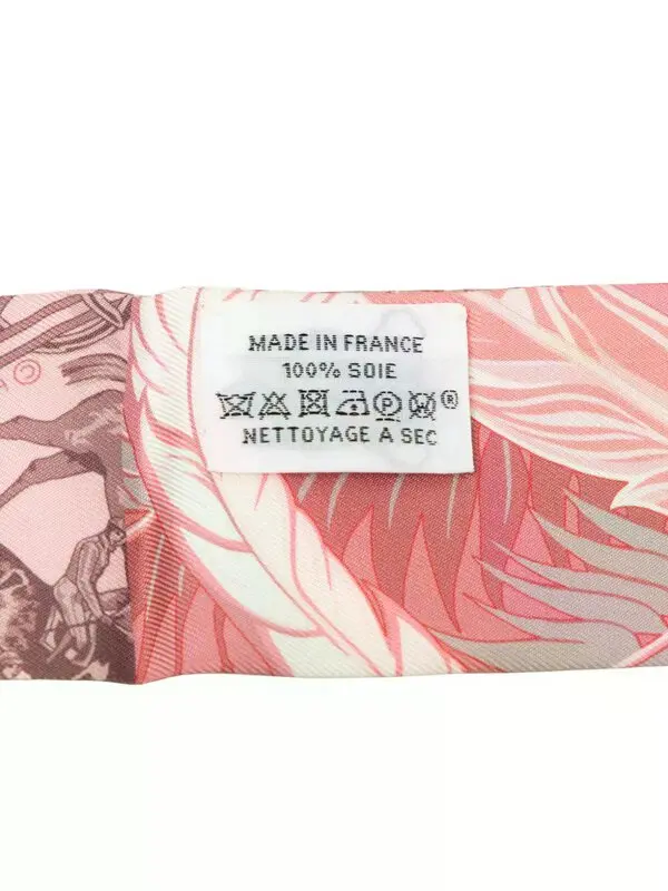 Hermès 2000-2026 Cheval Phoenix Silk Twilly Scarf Scarves