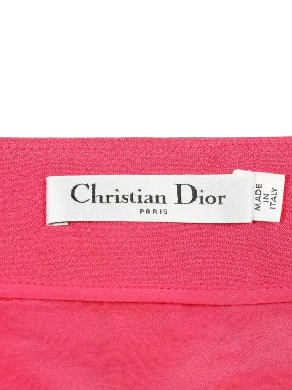 Dior Dart Detail Mini Skirt