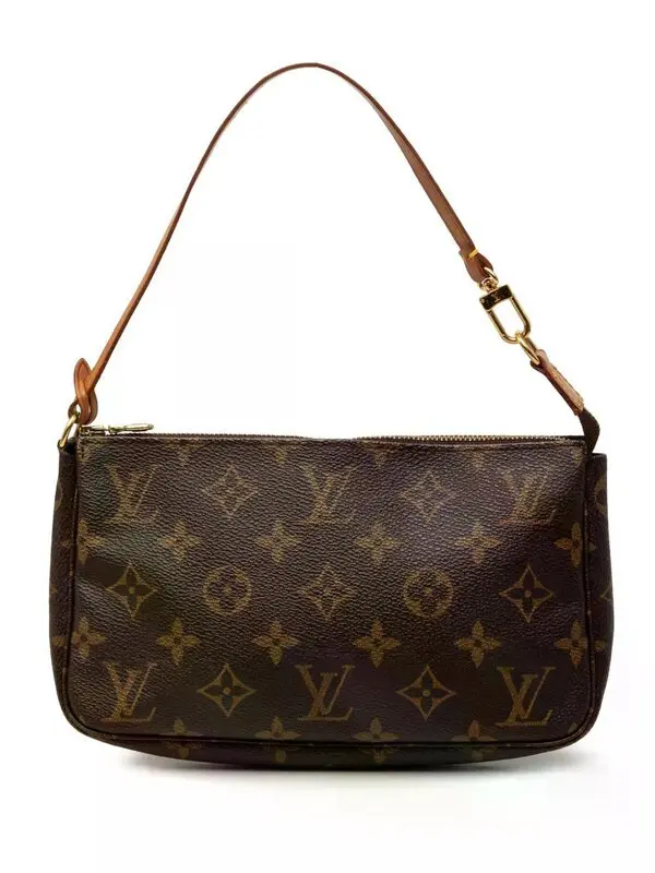 LOUIS VUITTON 2002 Monogram Pochette Accessoires Shoulder Bag
