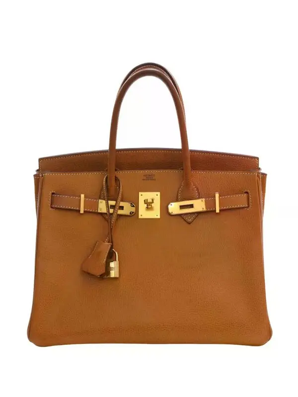 Hermès 1954 Ardennes Birkin Retourne 30 Handbag - Brown