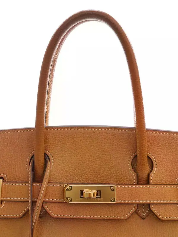 Hermès 1954 Ardennes Birkin Retourne 30 Handbag - Brown