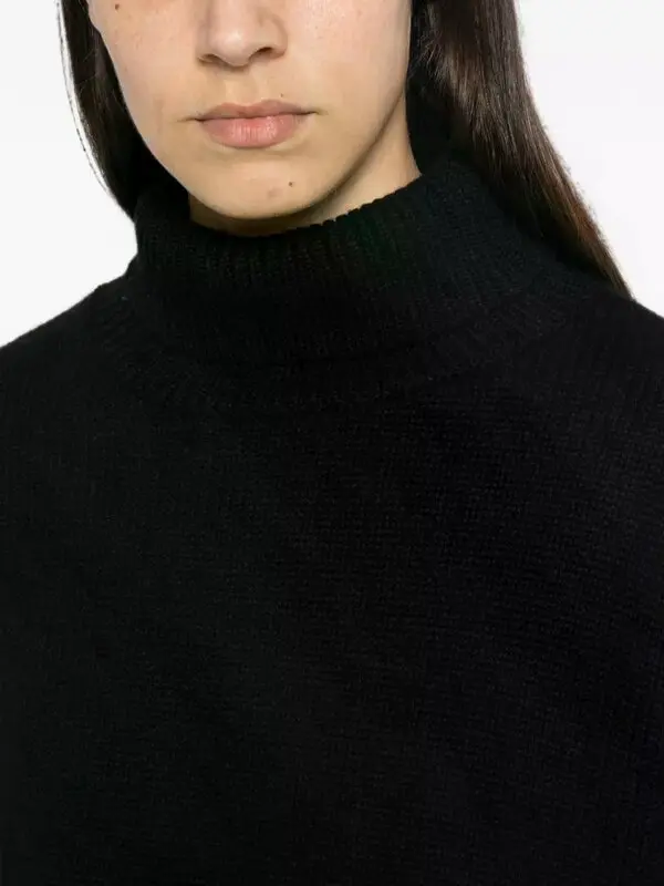 LISA YANG Zerlina Ribbed-knit Roll-neck Sweater