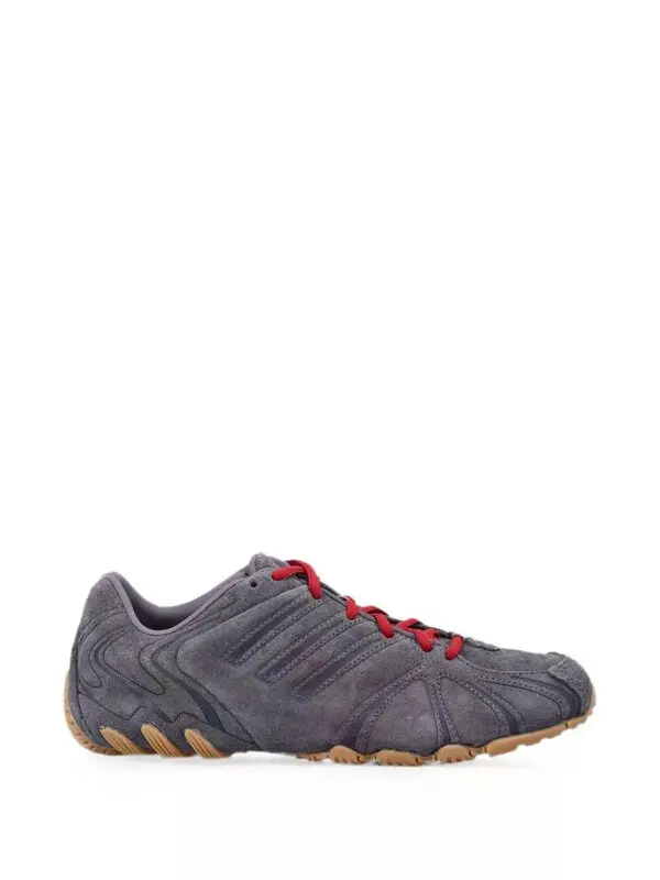 Adidas Suede Panelled Sneakers - Grey