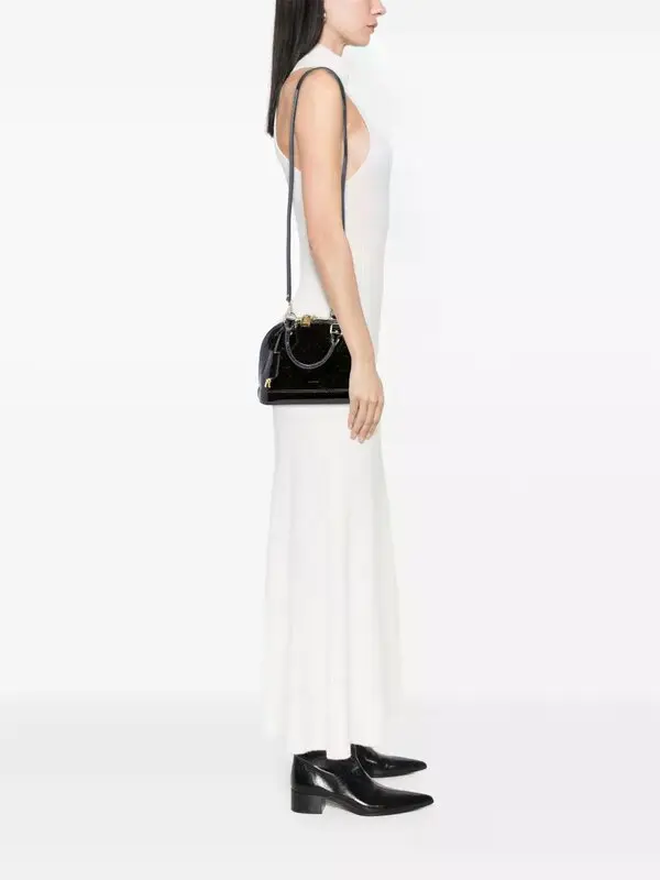 LOUIS VUITTON 2019 Monogram Vernis Alma Bb Satchel
