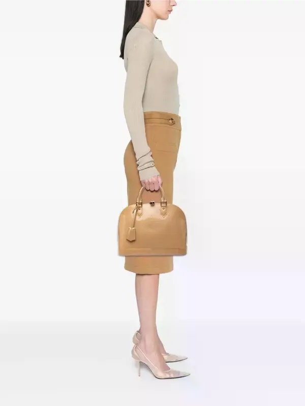 LOUIS VUITTON 2010 Monogram Vernis Alma Pm Handbag