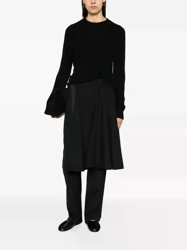 LISA YANG Solene Crew-neck Long-sleeve Sweater