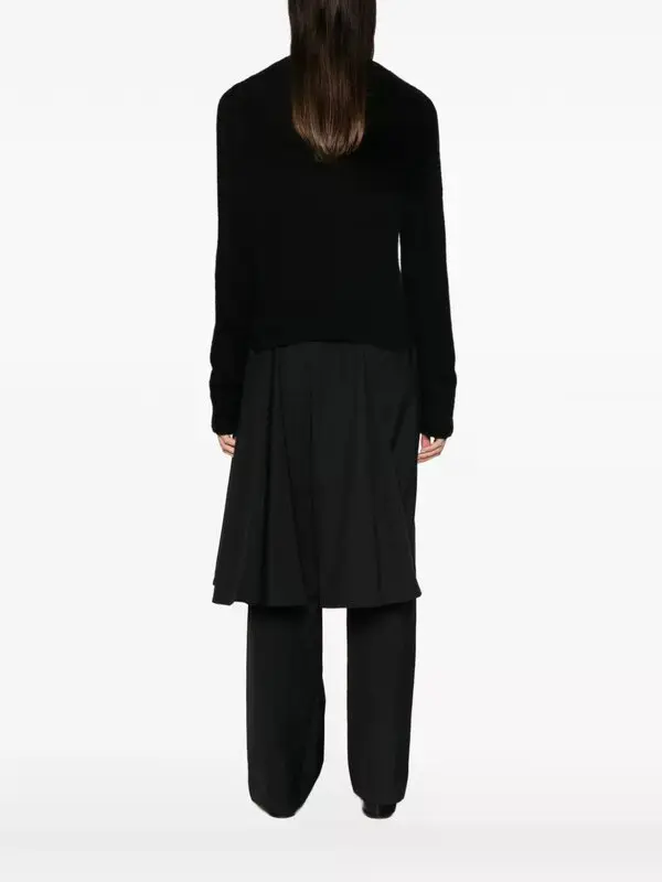 LISA YANG Solene Crew-neck Long-sleeve Sweater