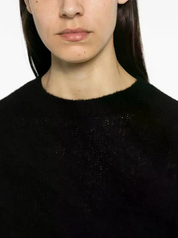 LISA YANG Solene Crew-neck Long-sleeve Sweater