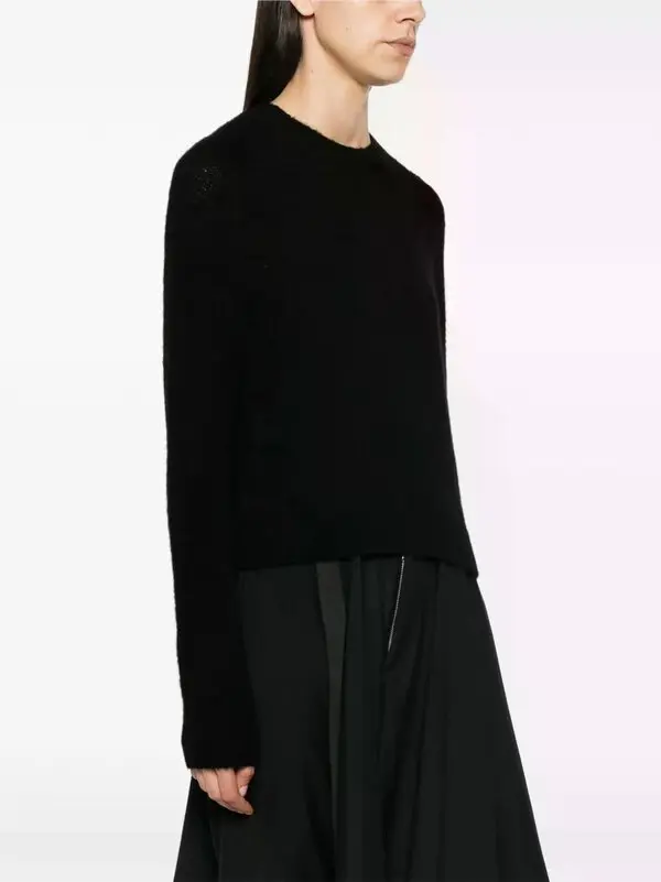 LISA YANG Solene Crew-neck Long-sleeve Sweater