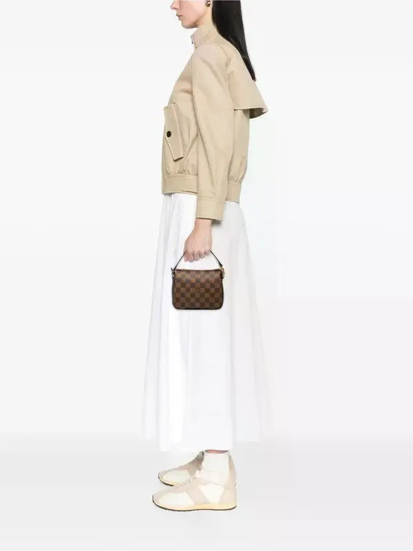 LOUIS VUITTON Damier Ebene Trousee Pochette Handbag