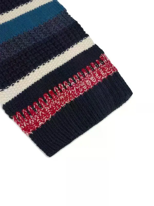 Dsquared2 Après Ski Knit Scarf - Blue
