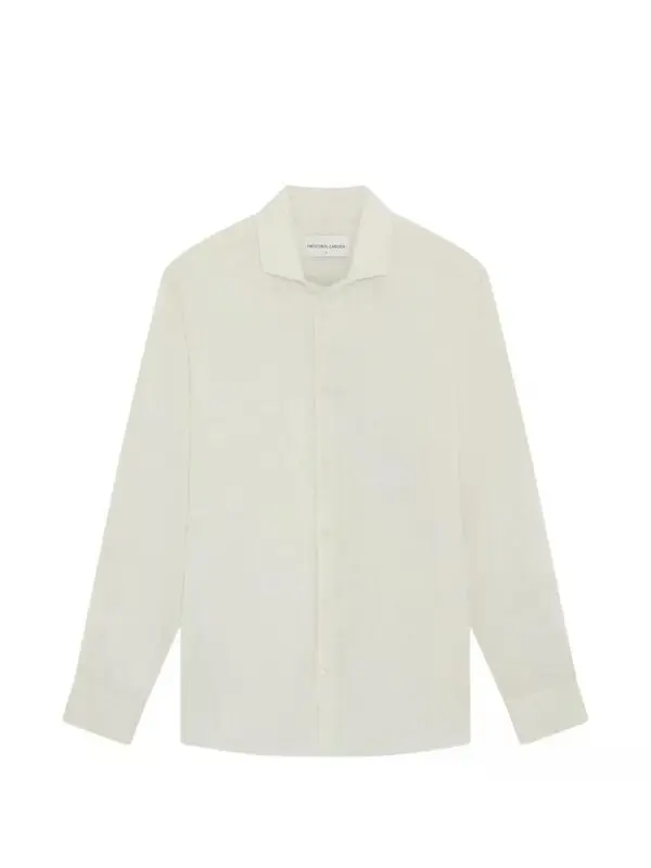 Frescobol Carioca Antonio Linen Shirt - Neutrals