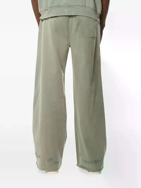 PURPLE BRAND Slugger" Distressed Logo-print Track Pants